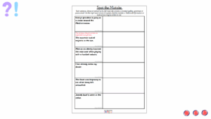 Spot the Mistake 3 – Easy Education Grammar