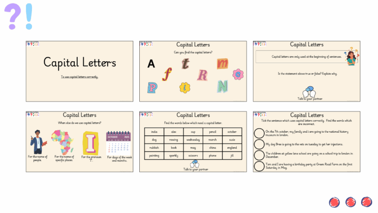 Capital Letters – Easy Education Grammar
