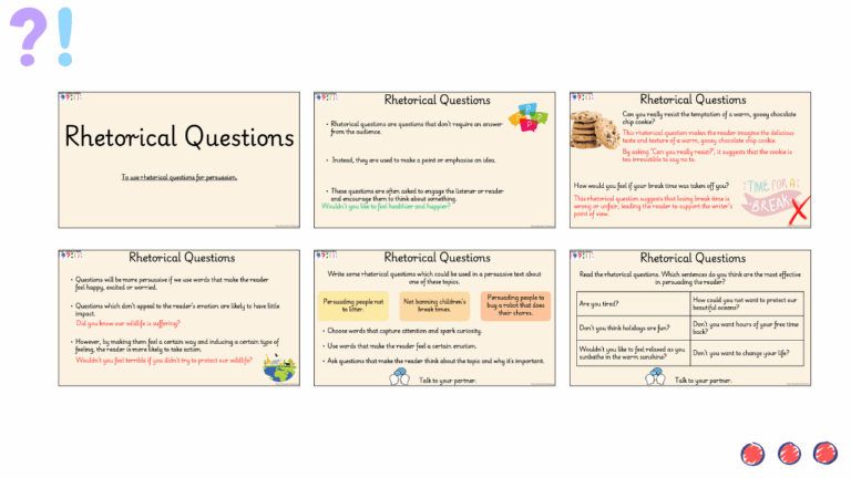 Rhetorical Questions for Persuasion – Easy Education Grammar