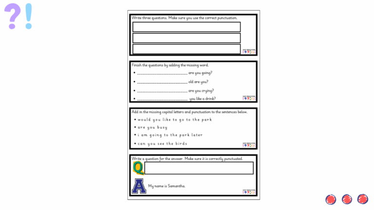 Questions Objective Starters – Easy Education Grammar