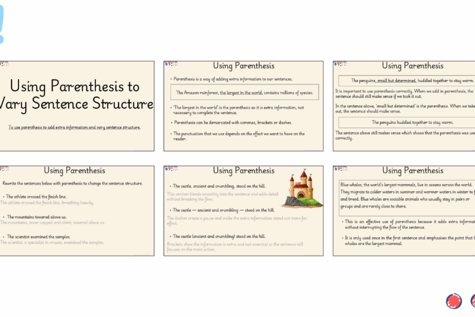 Sentence Structures – Easy Education Grammar